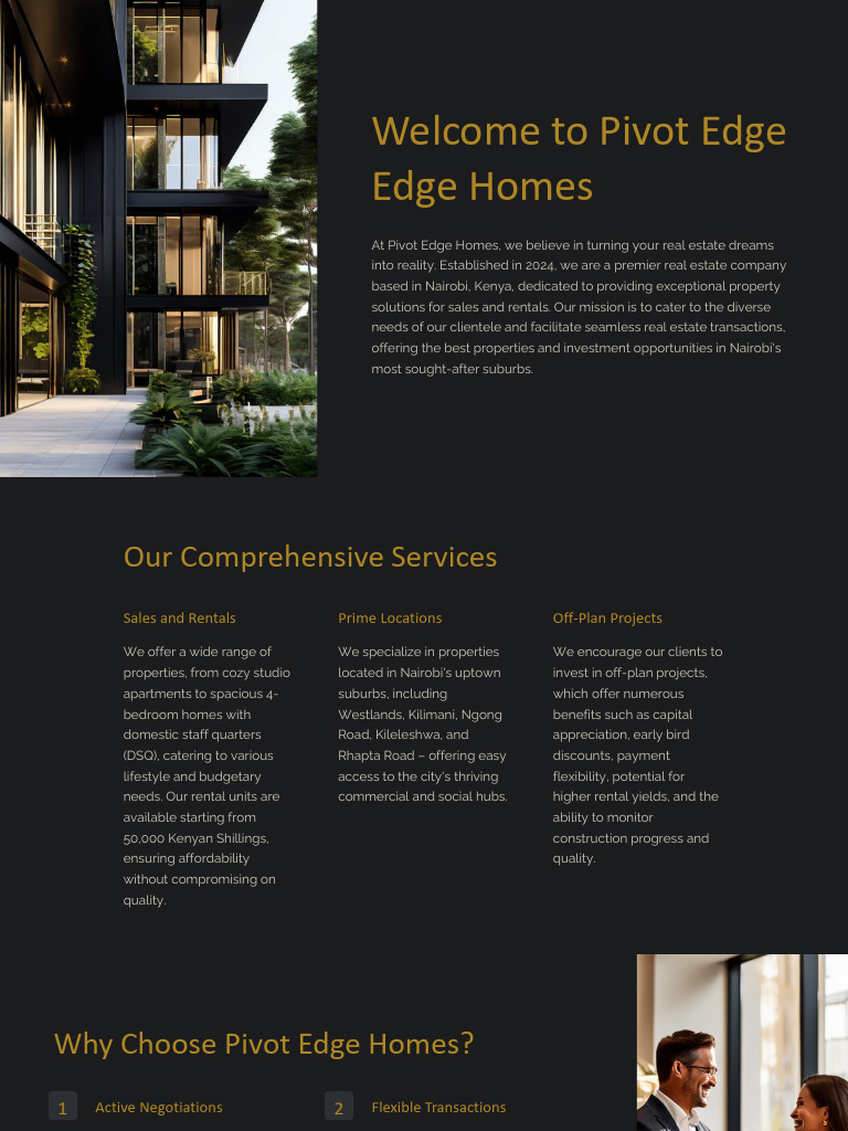 Profile Pivot Edge Homes | PDF