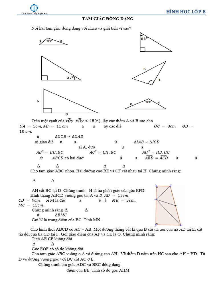8.1. Tam Giác Đ NG D NG | PDF