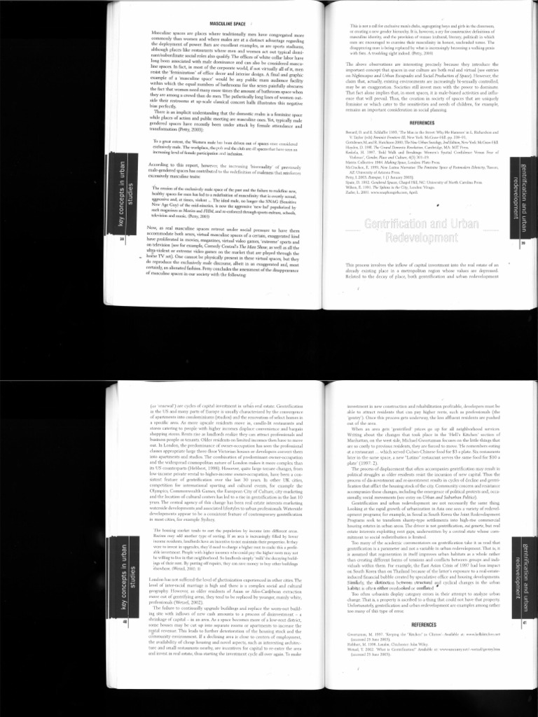 02 Gentrification and Urban redevelopment | PDF