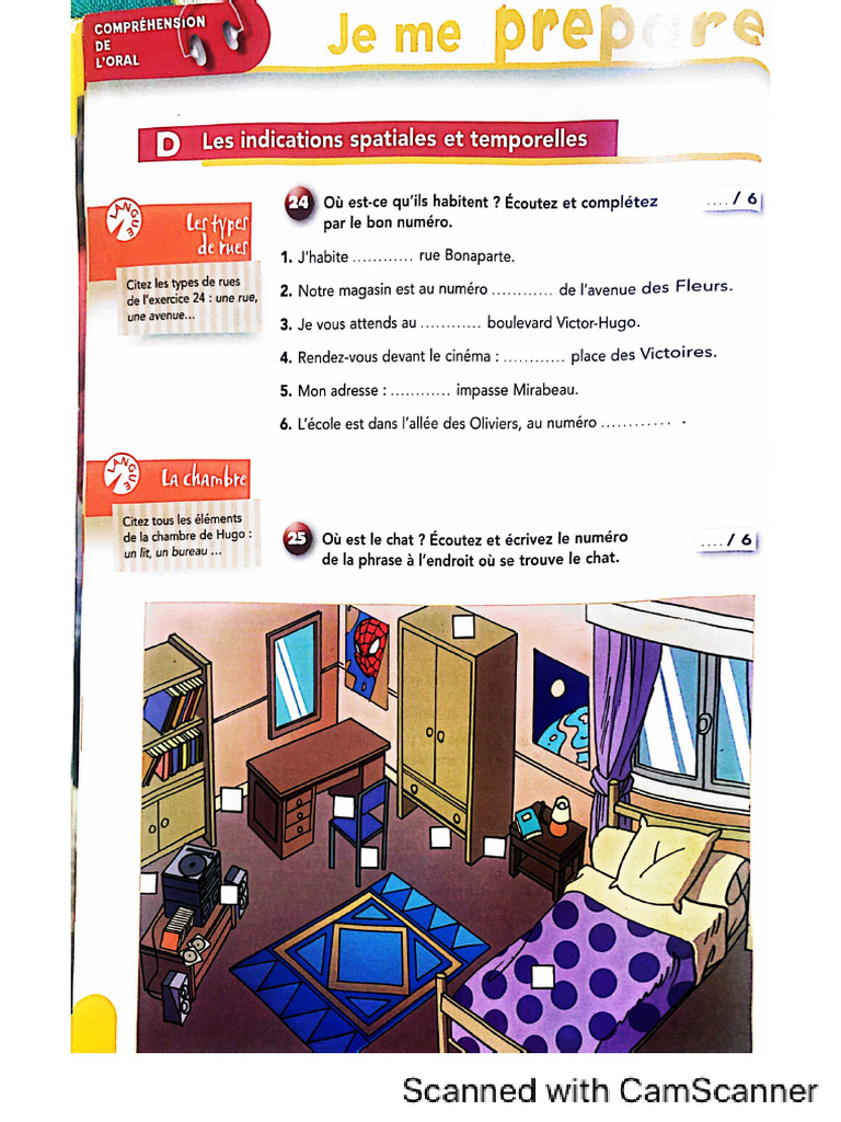 Delf A1 Compréhension Oral Part 2 | PDF