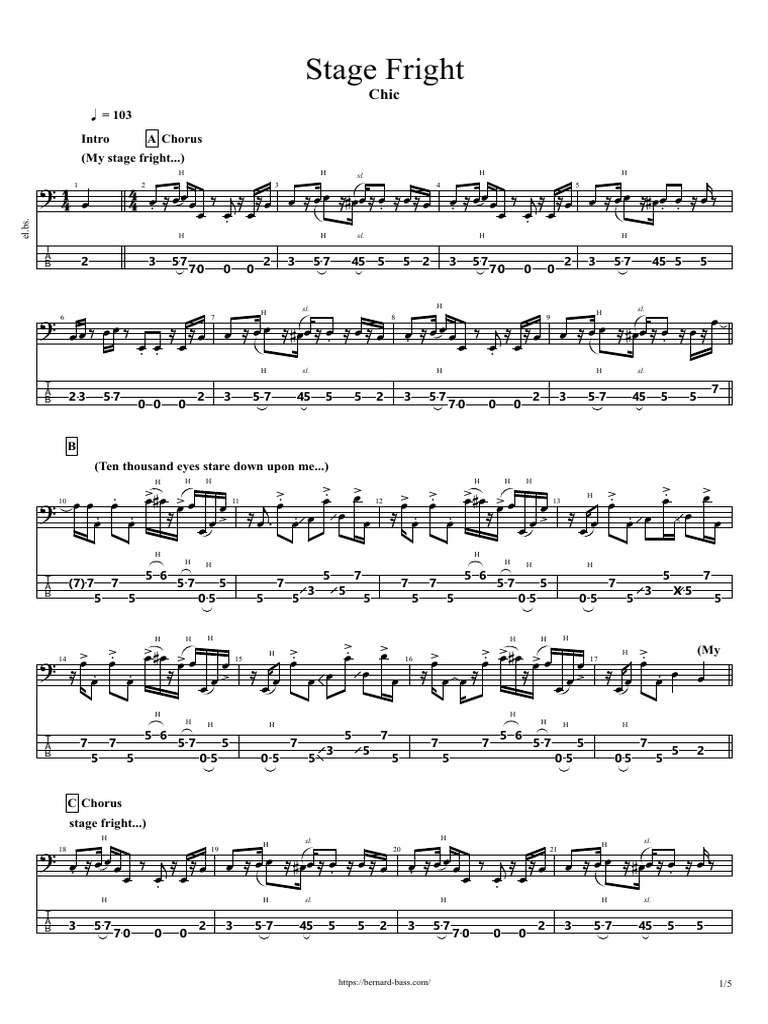 Chic Stage Fright | PDF