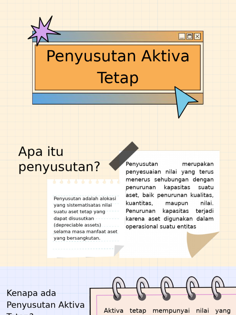 Penyusutan Aktiva Tetap | PDF