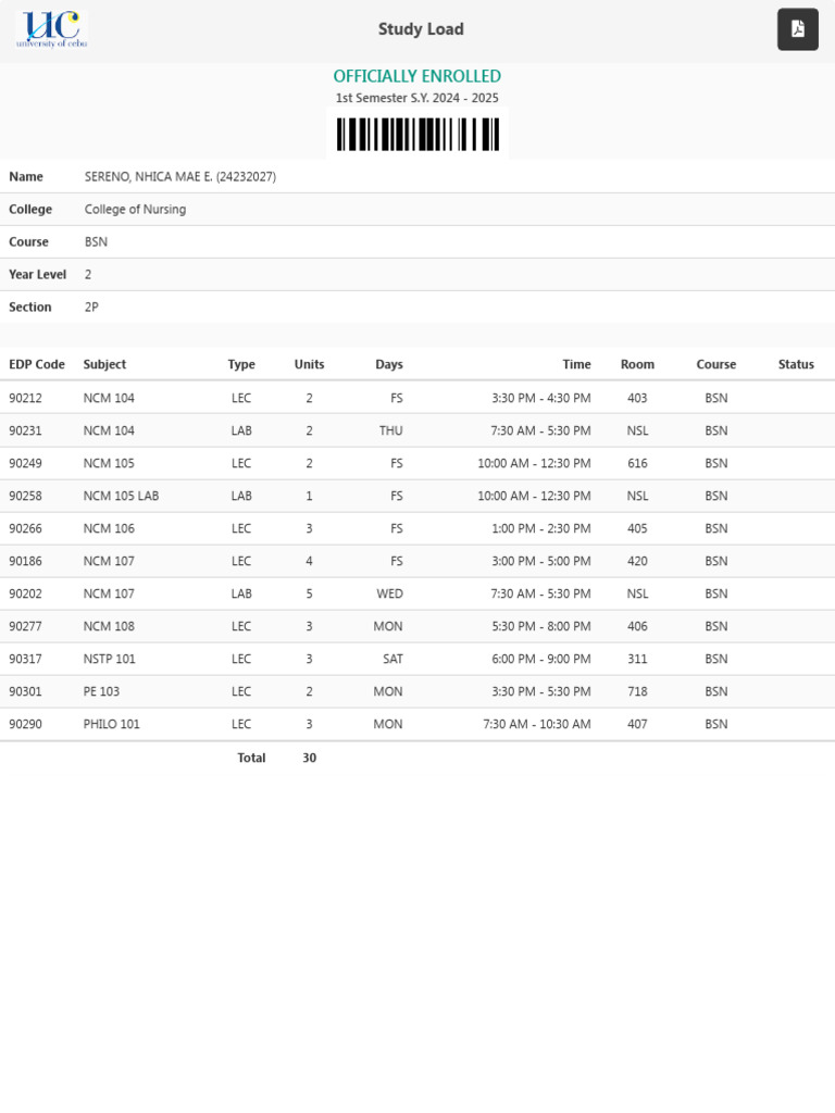 UC Web Portal 2P | PDF