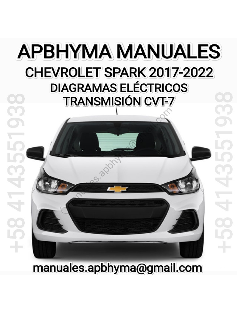 Chevrolet Spark 2017-2022 Ewd CVT Transmission | PDF