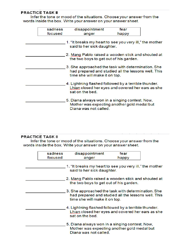 Tone Mood | PDF