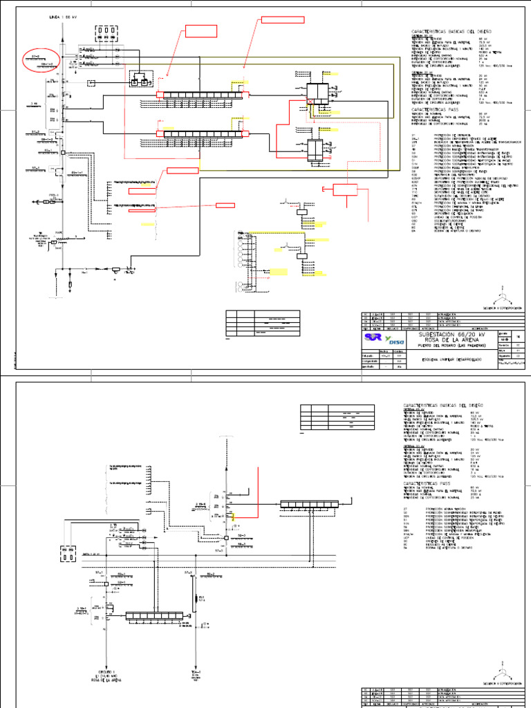 RDA-DIS-PC-UNF-P-004-Rev0C-ESQUEMA UNIFILAR DESARROLLADO 20-66 kV ...