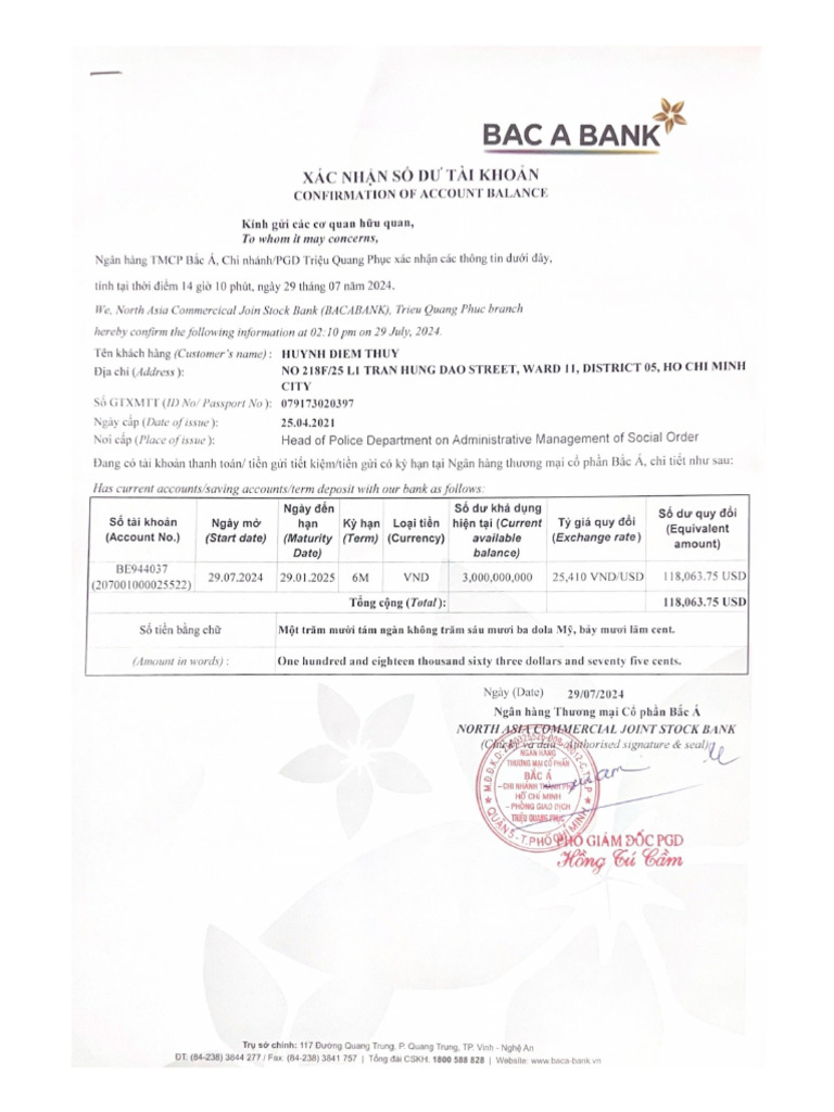 Bank Statement | PDF