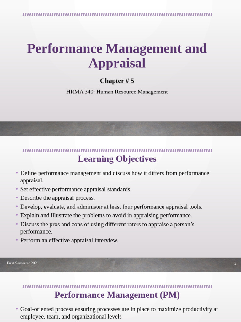 HR Performance Appraisal Guide | PDF | Performance Appraisal | Goal