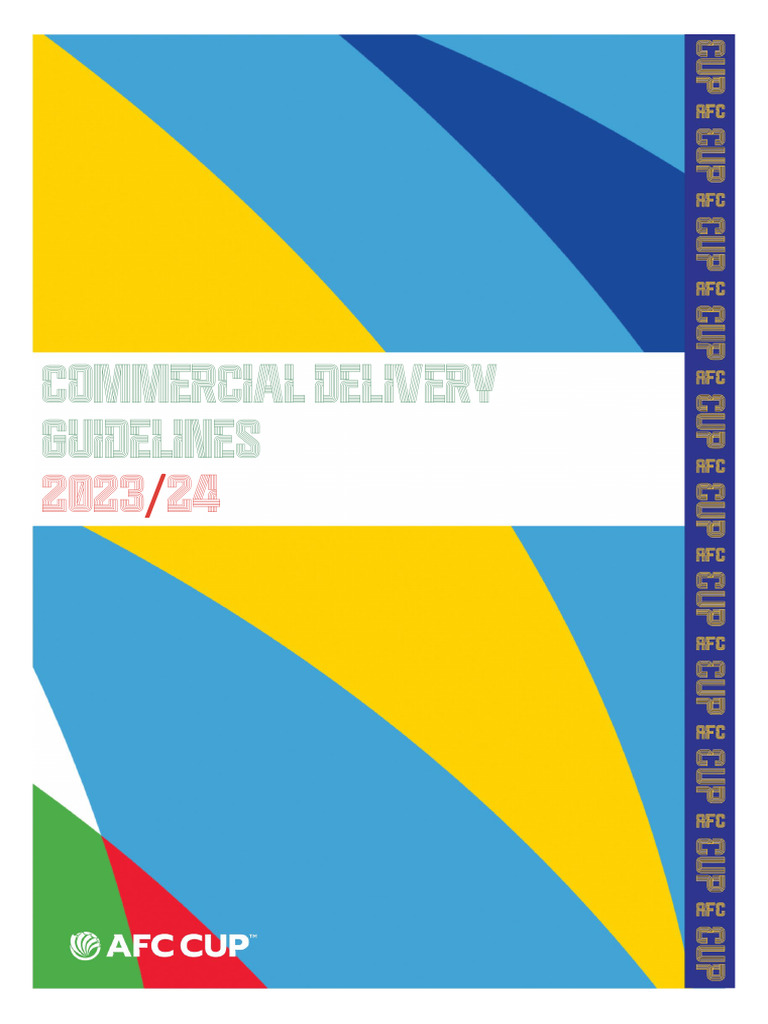 AFC Cup 2023 24 Commercial Delivery Guidelines | PDF