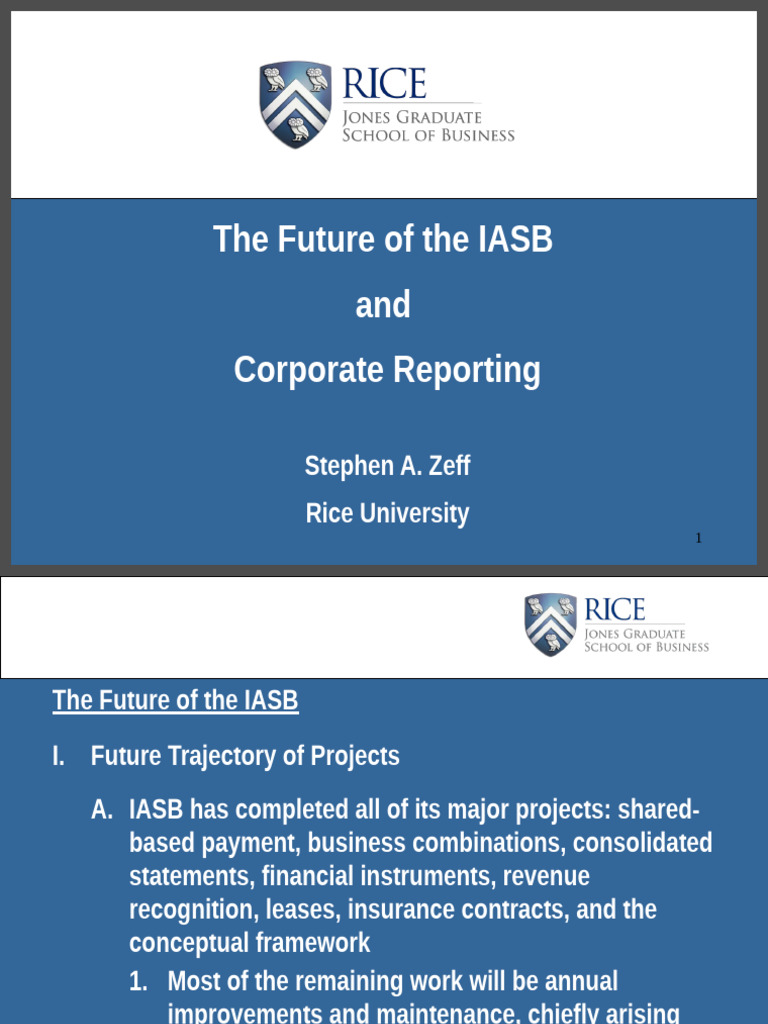 2 - The Future of The IASB and Financial Reporting - Brazil | PDF