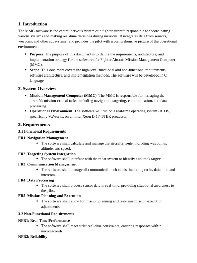 Mission Computer | PDF