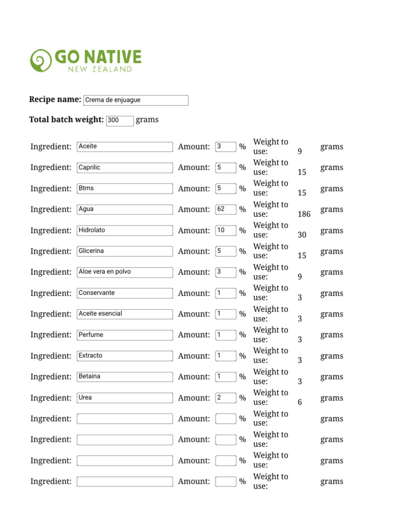 Batch Calculator | PDF