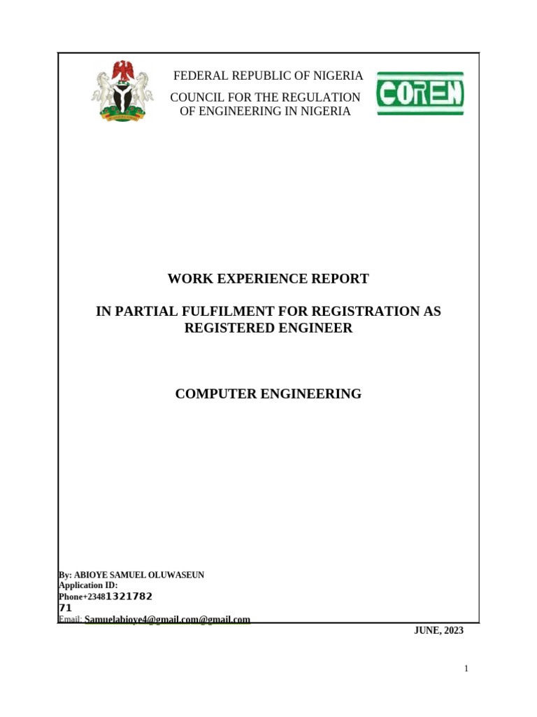 Final Abioye Compuetr Enginerring Report | PDF | Computer Network ...