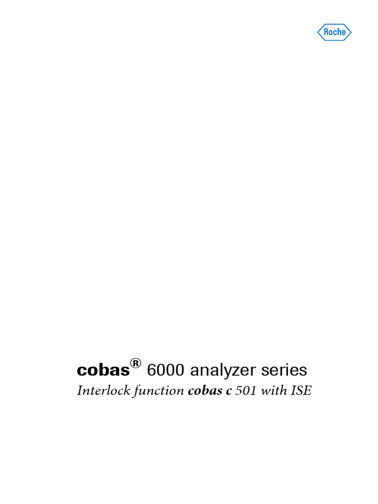 Cobas: 6000 Analyzer Series | PDF