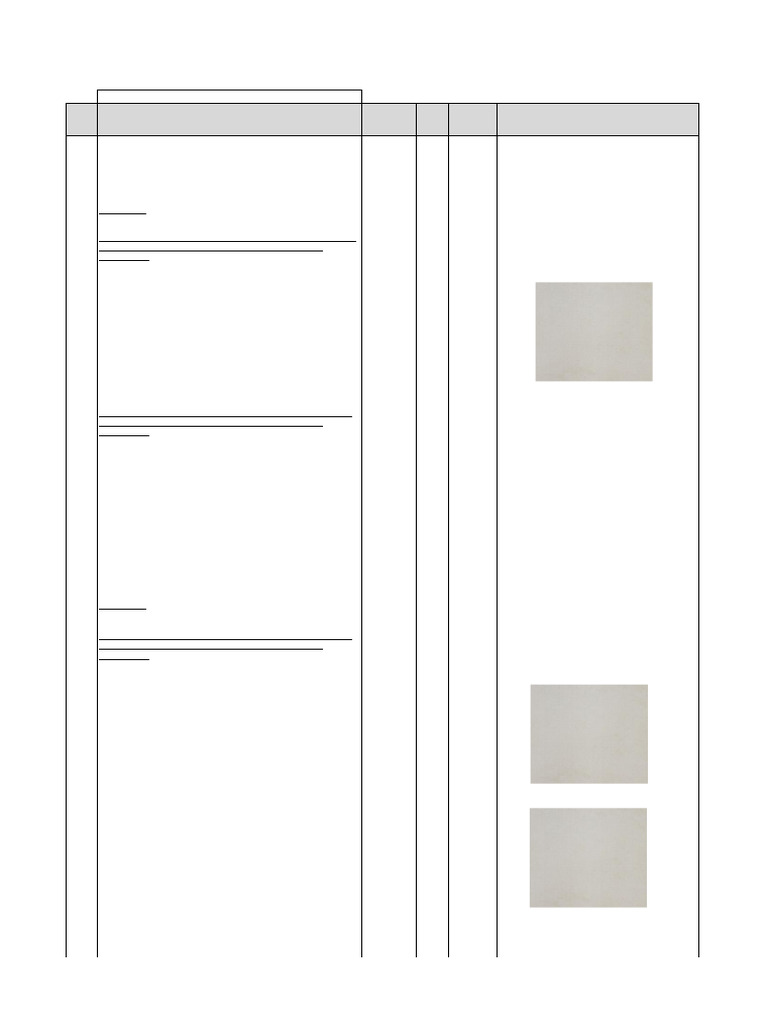 Tiles boq-GL With Cutsheet | PDF | Tile | Technology & Engineering