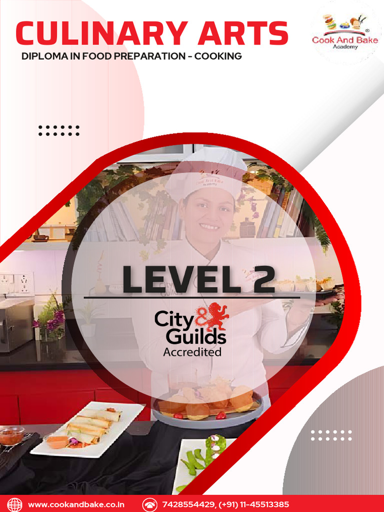 Diploma in Culinary Arts Level 2-Compressed | PDF