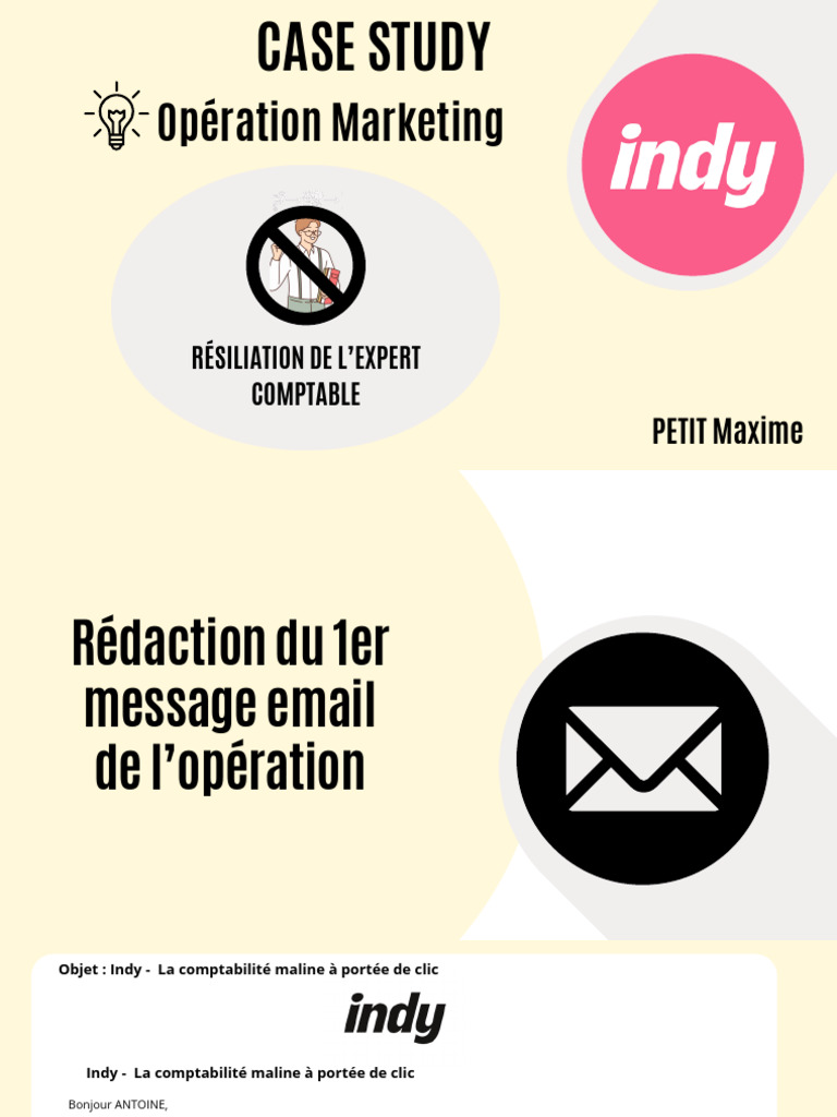 Case Study Stage Chef de Projet Marketing | PDF