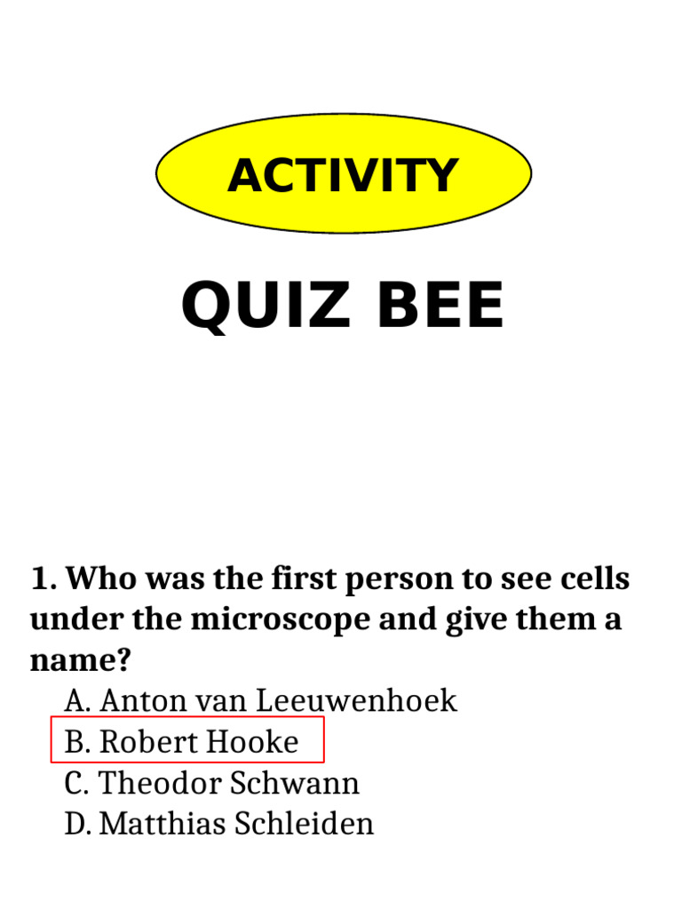 Cell Theory Quiz and History Overview | PDF | Cell (Biology) | Cell Biology