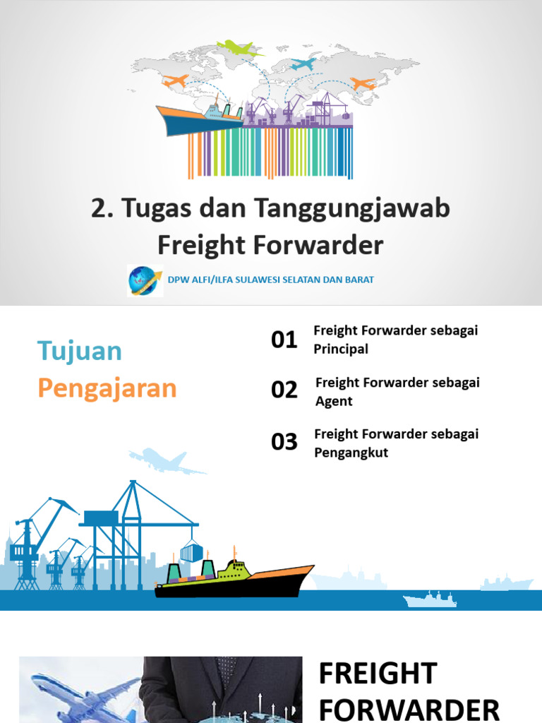 Materi Tanggungjawab Freight Forwarding | PDF