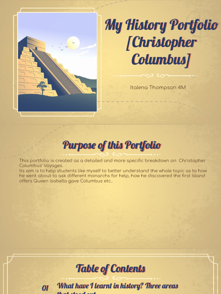 My History Portfolio | PDF