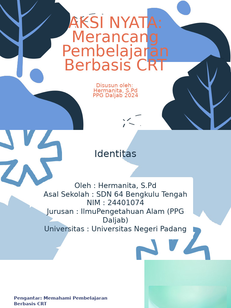 Pengantar Memahami Pembelajaran Berbasis CRT | PDF Pengantar Memahami Pembelajaran Berbasis CRT | PDF