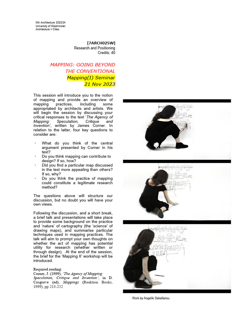 MAPPING Architecture 2022-23 | PDF