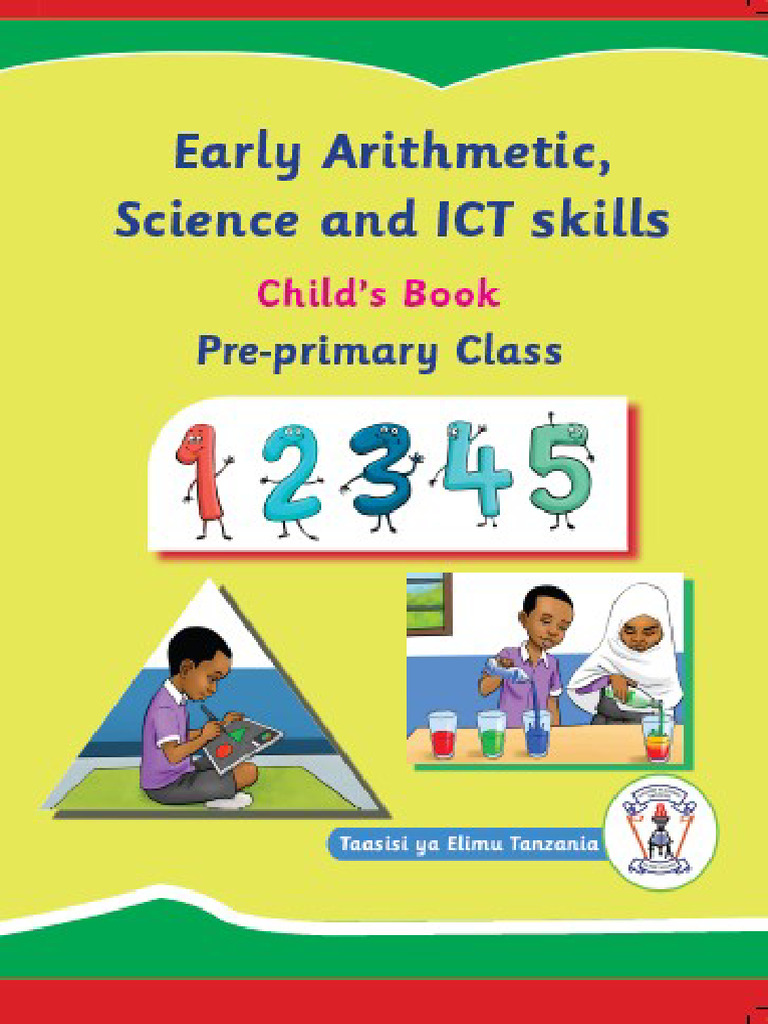 Early Arthmetic, Science and Ict Skills - Pre Primary | PDF