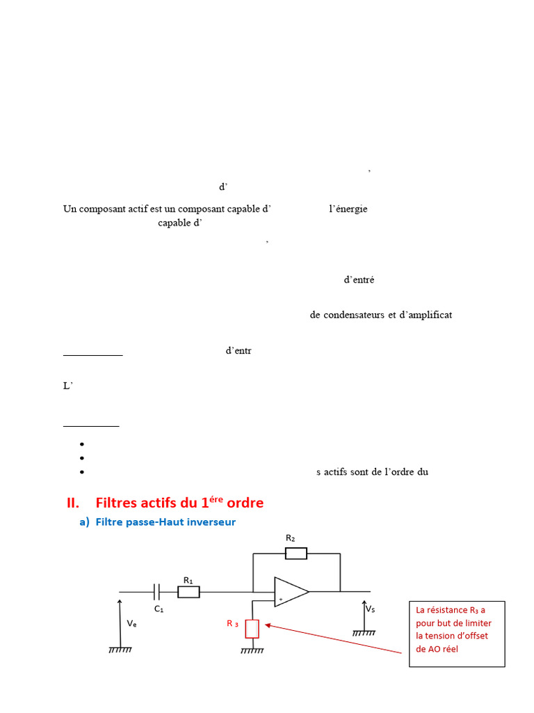 Les-Filtres-Actifs Cours | PDF