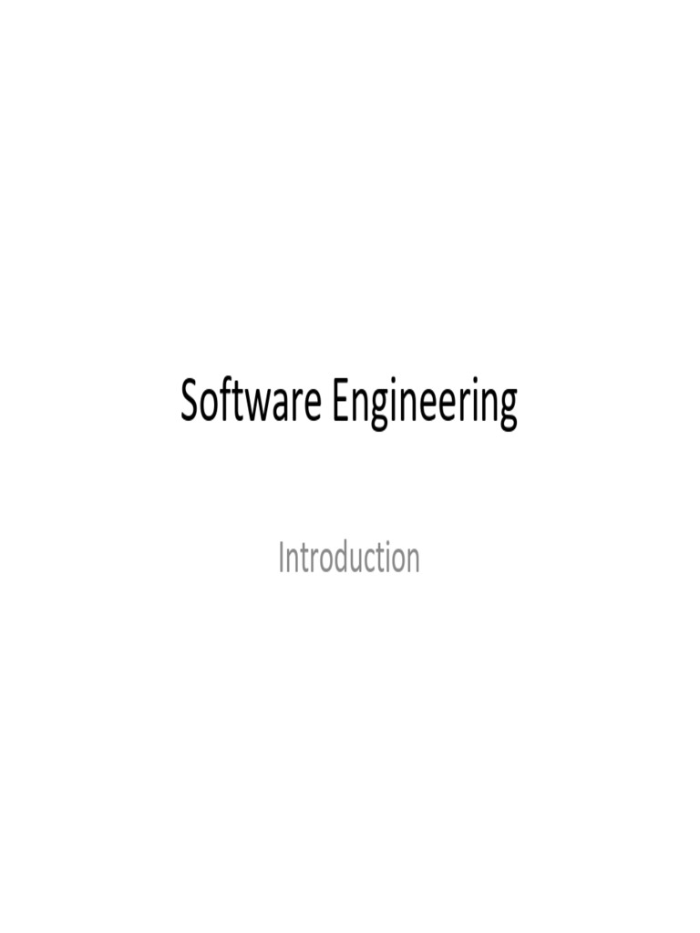 Software Engineering_intro.ppt -Compatibility Mode- | PDF Software Engineering_intro.ppt -Compatibility Mode- | PDF