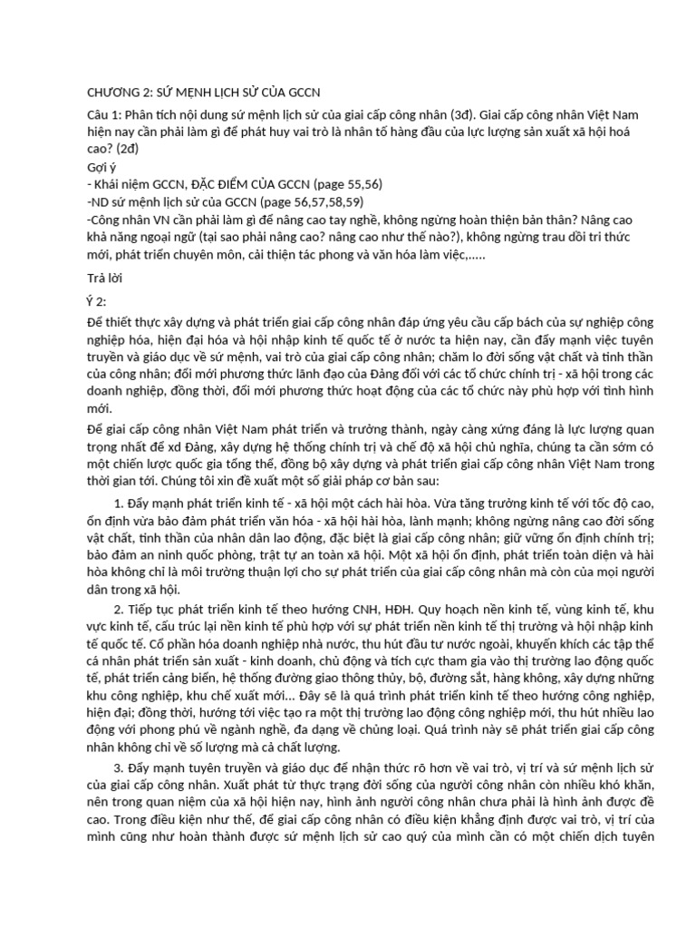 CNXHKH THỰC TẾ | PDF