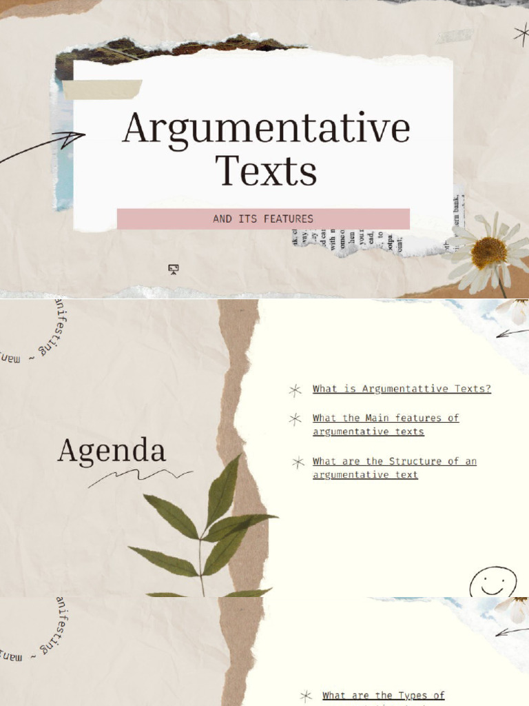 Argumentative Text | PDF