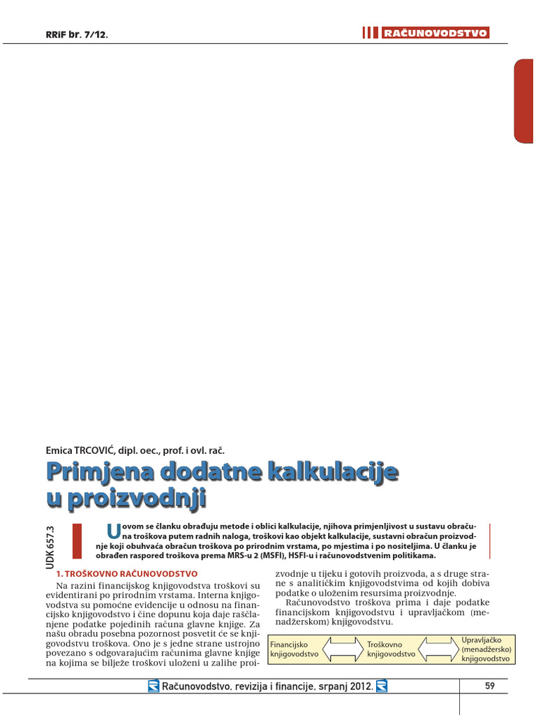 Troskovi II Merge 2 | PDF