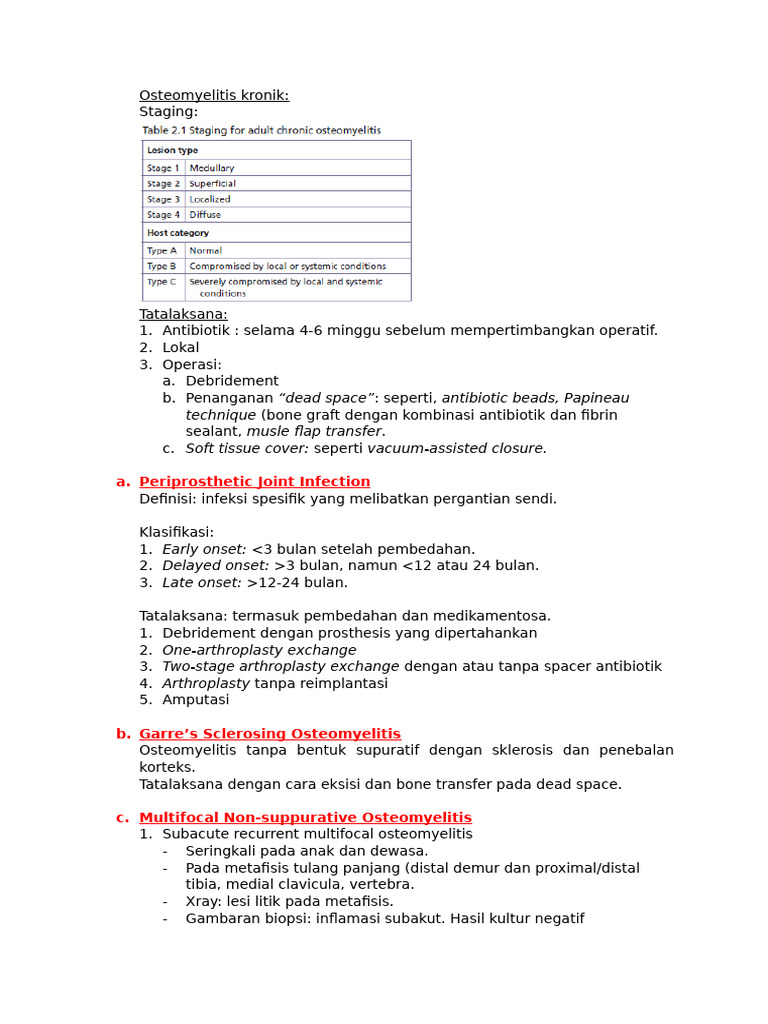 Orthopedic Notes 3 | PDF