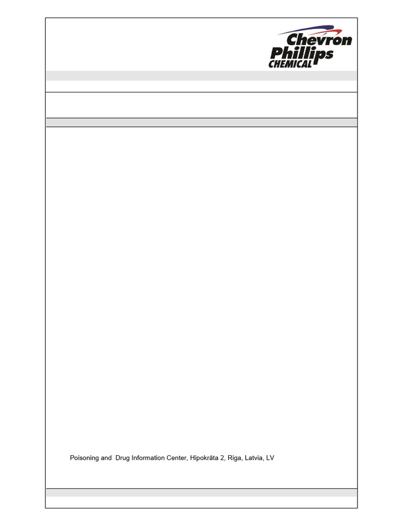Synfluid mPAO 65 CST - MSDS | PDF