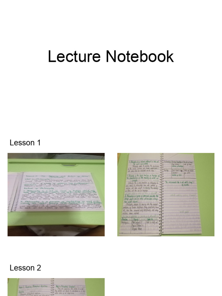 Lecture Notebook1 | PDF