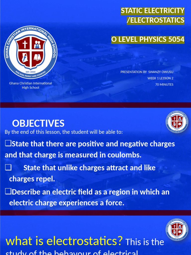 Static Electricity | PDF
