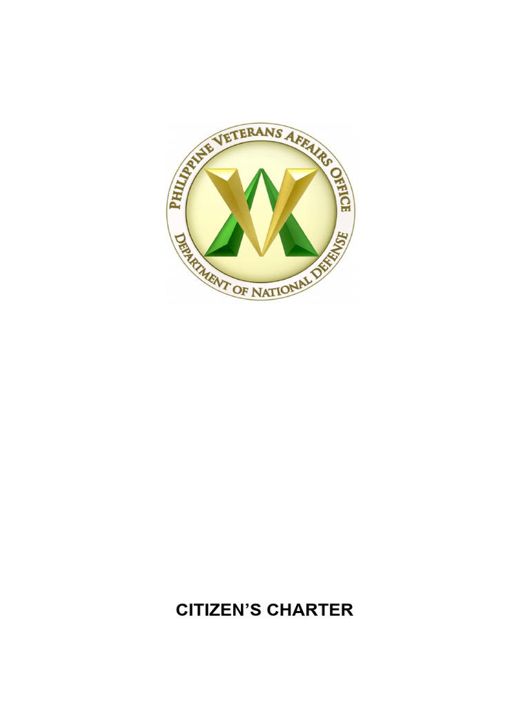 Philippine Veterans Affairs Office Charter | PDF | Birth Certificate ...