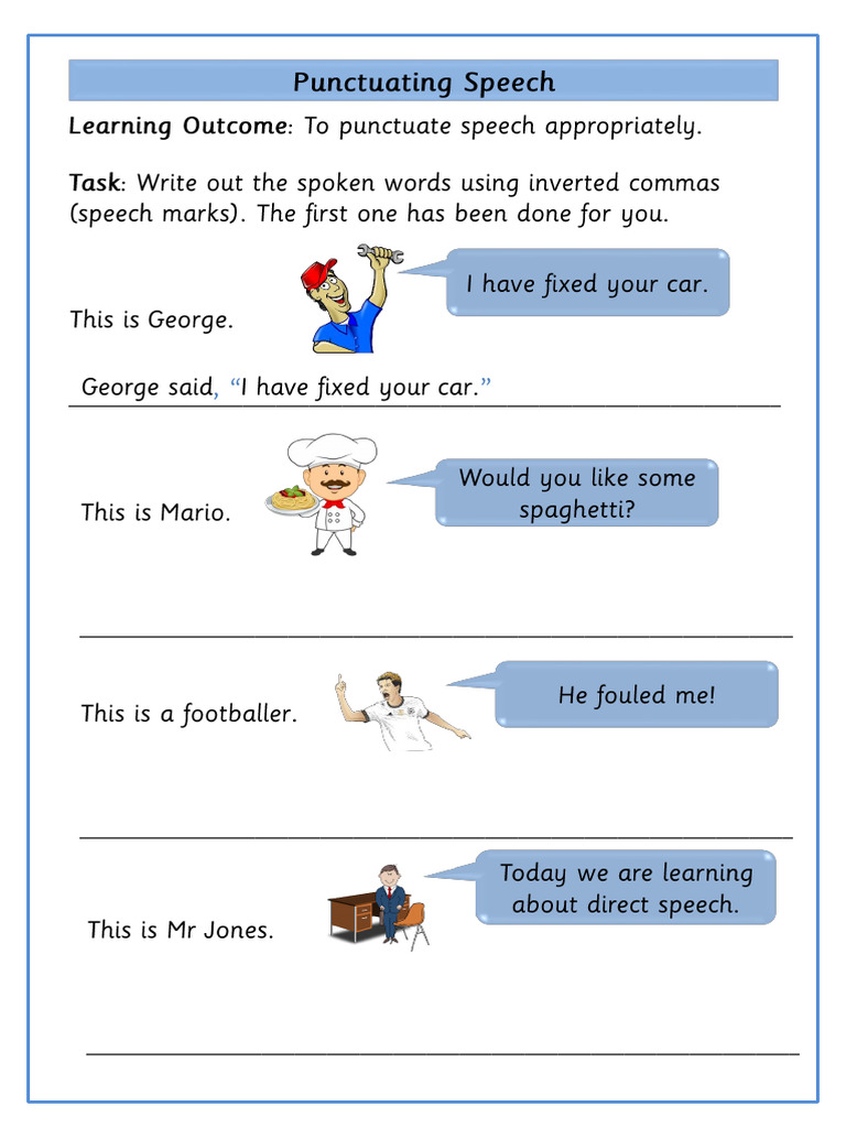 inverted-commas-free-worksheets-final | PDF