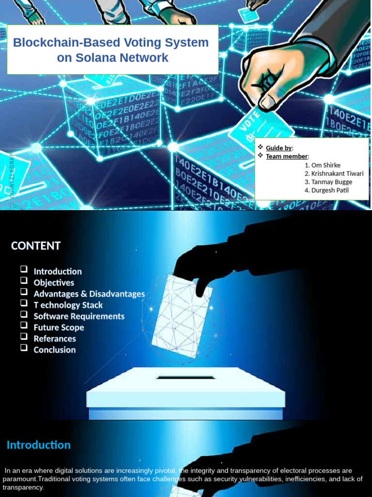 Voting System Based On BCT | PDF