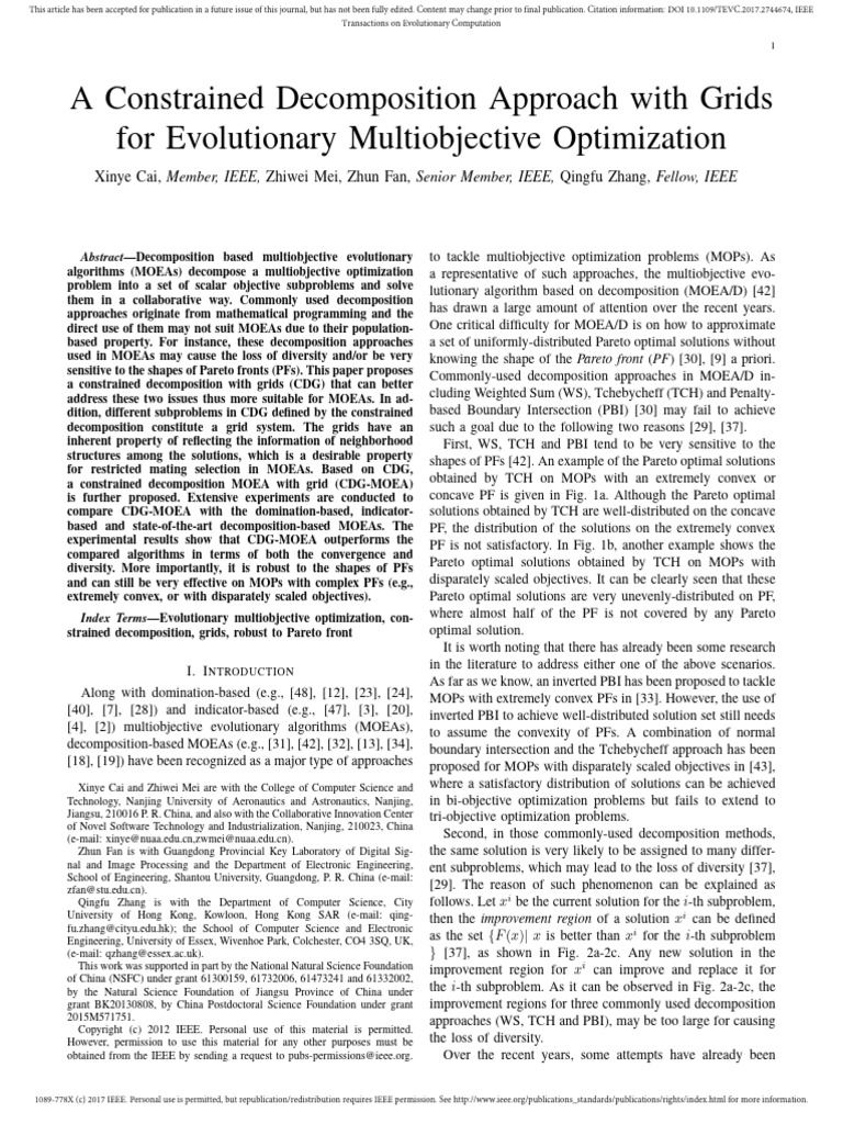 A Constrained Decomposition Approach With Grids For Evolutionary ... A Constrained Decomposition Approach With Grids For Evolutionary ...
