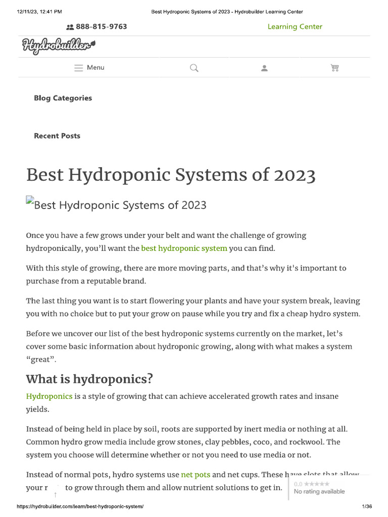 Best Systems 2023 | PDF