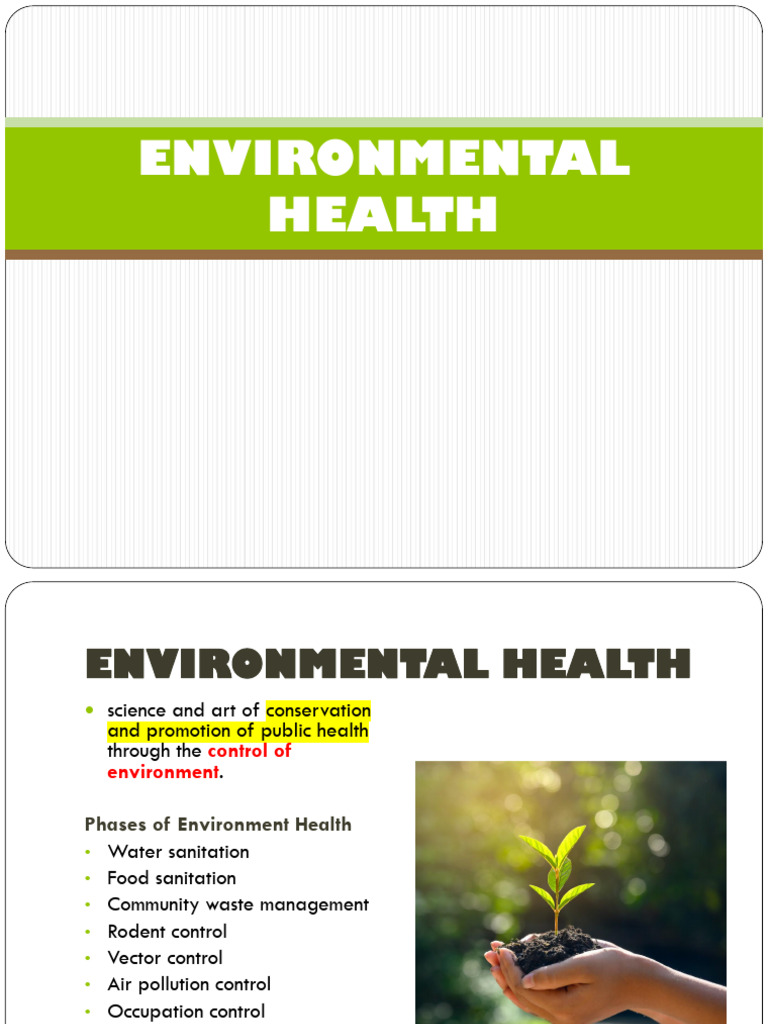 16 - Environmental Health | PDF