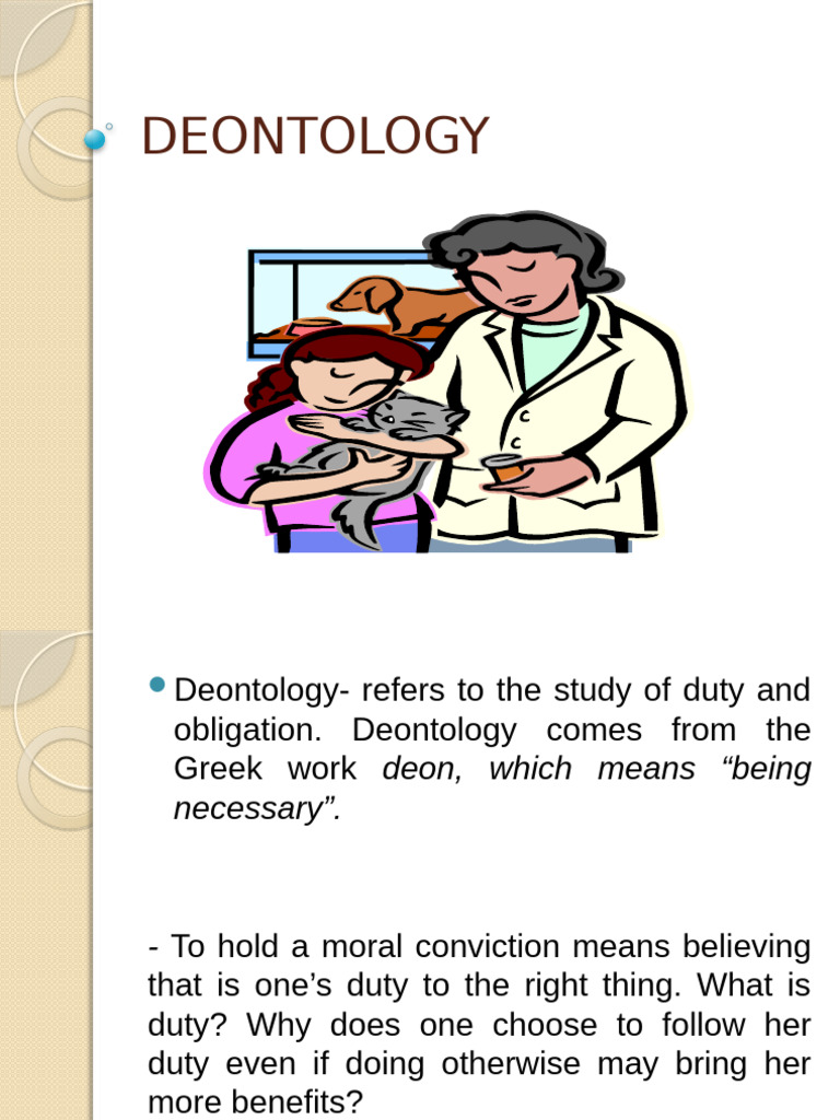 Lesson 4 Deontology | PDF