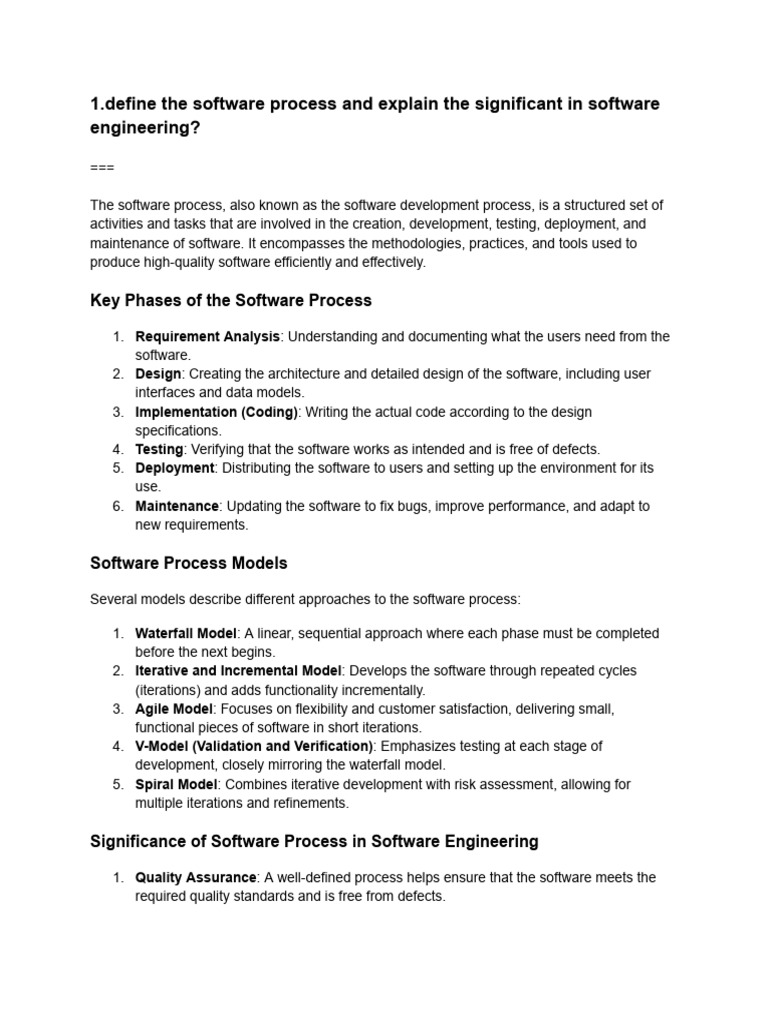 Software Engineering Pyq 2023 | PDF