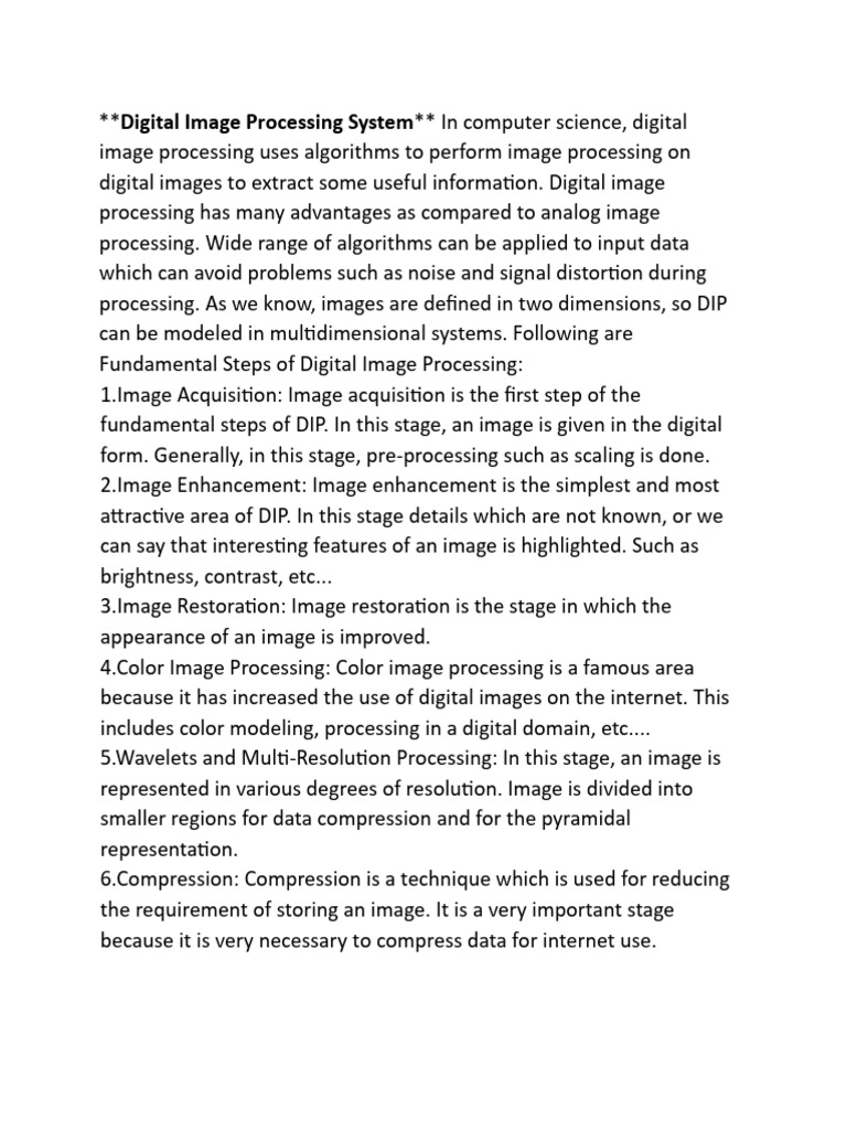 Digital Image Processing PYQ | PDF