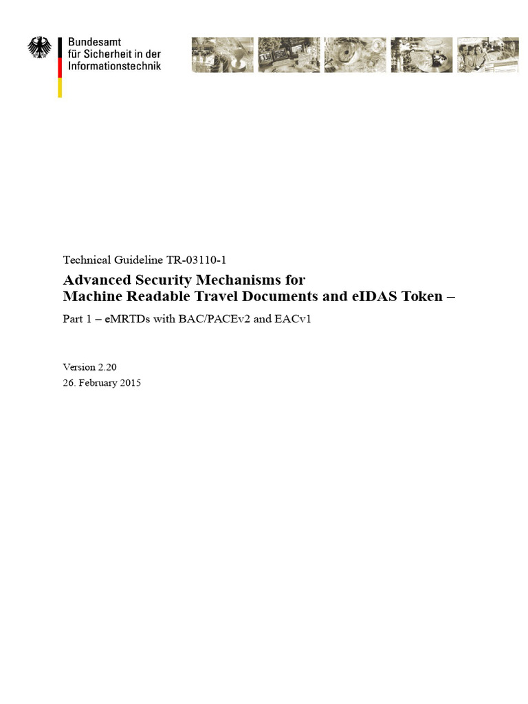 eMRTD Security Mechanisms Overview | PDF | Public Key Cryptography ...