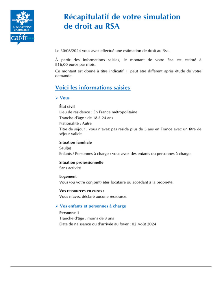 Simulation RSA | PDF