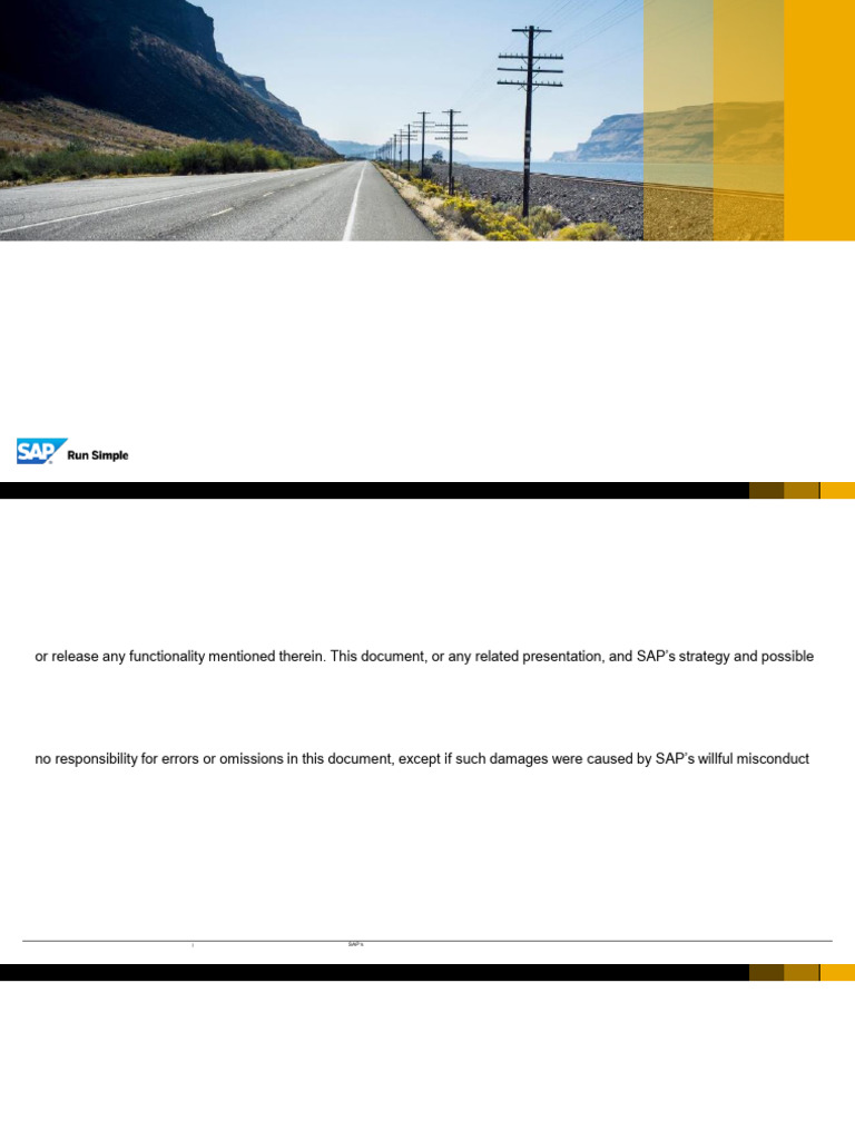 SAP Product Road Map - SAP Leonardo Internet of Things (IoT) | PDF