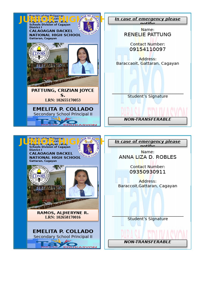 ID Template | PDF