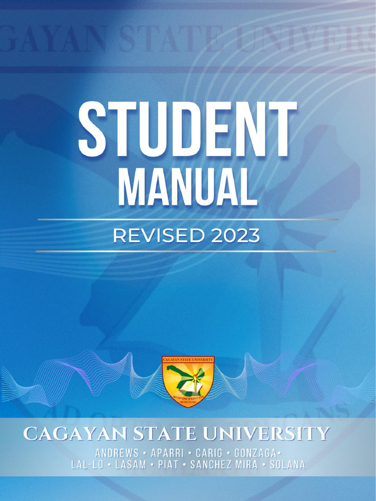 Student Manual Revised 2023 REVISED | PDF